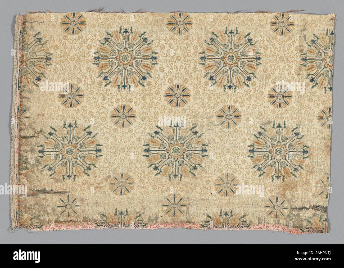 Fragment. 1875–1900. Japan. Fancy compound satin, silk Stock Photo - Alamy