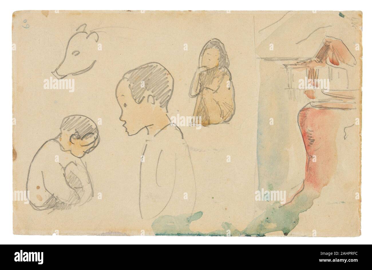 Figural sketch Cut Out Stock Images & Pictures - Alamy