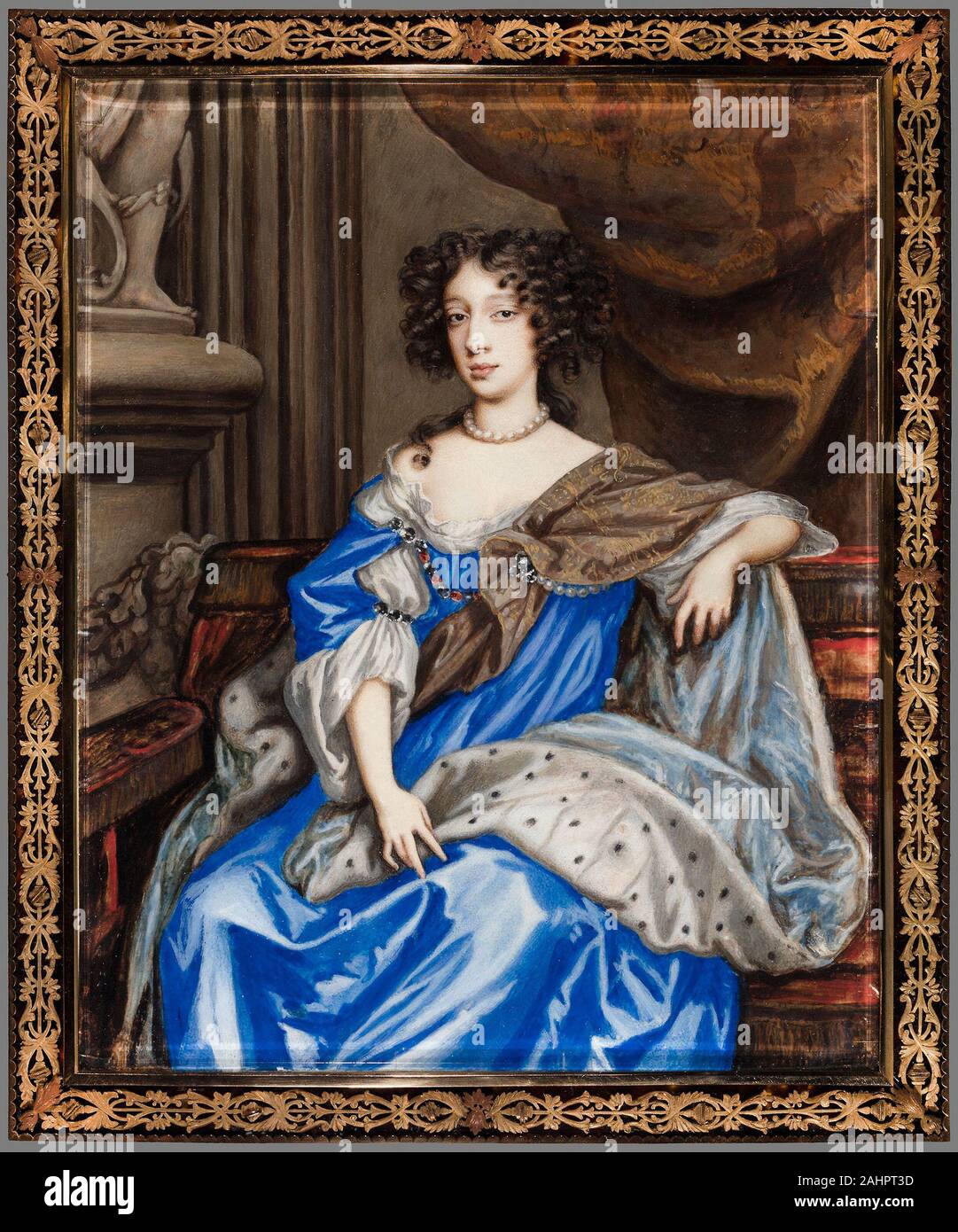 Nicholas Dixon. Portrait of Mary of Modena. 1668–1678. England ...