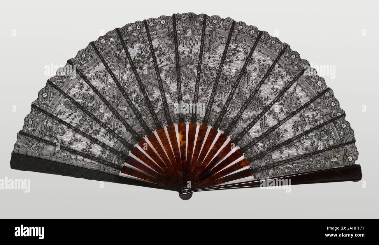 Fan. 1870–1890. France. tortoiseshell( ), ribs, slips, and guardsticks ...