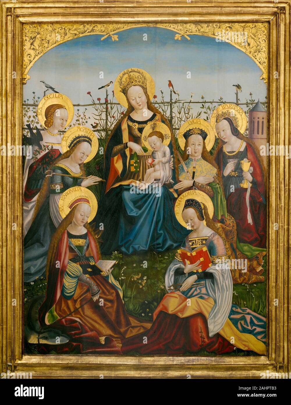 Female saints hi-res stock photography and images - Alamy