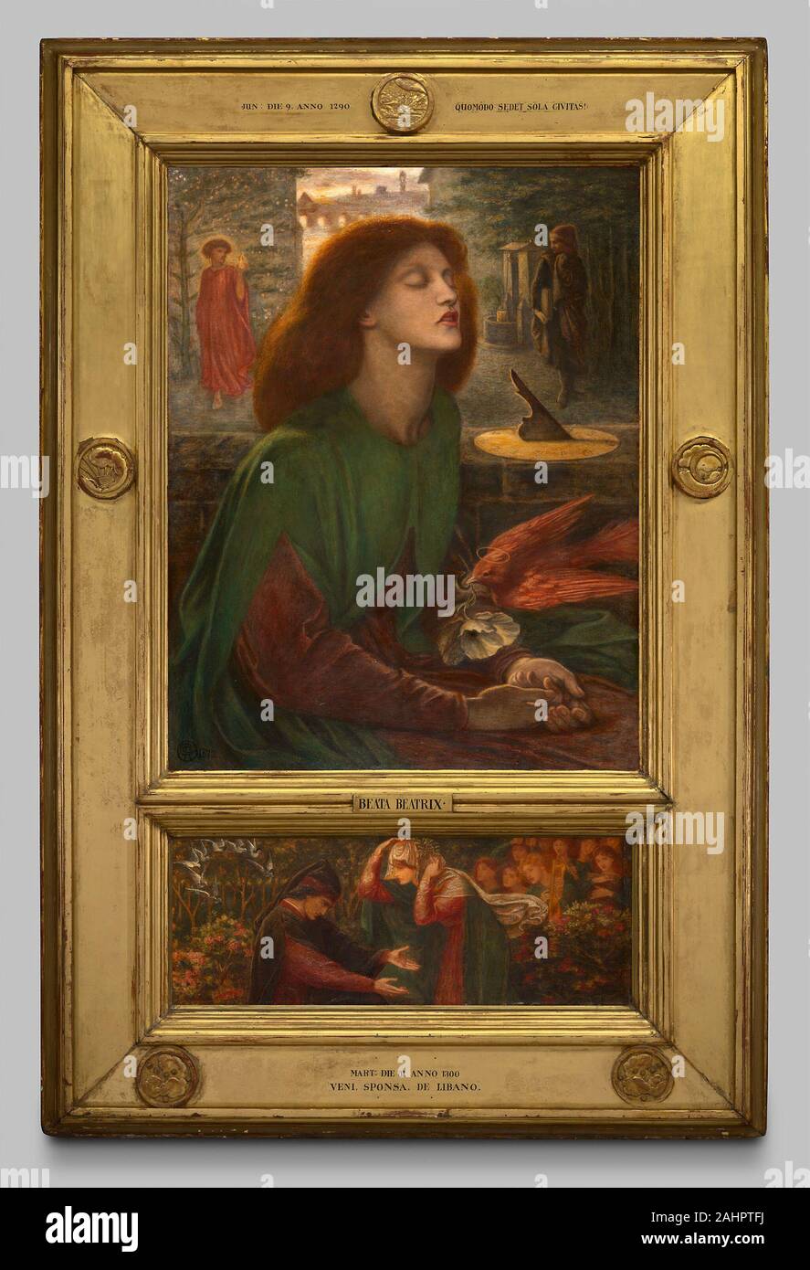 Dante Gabriel Rossetti. Beata Beatrix. 1871–1872. England. Oil on ...