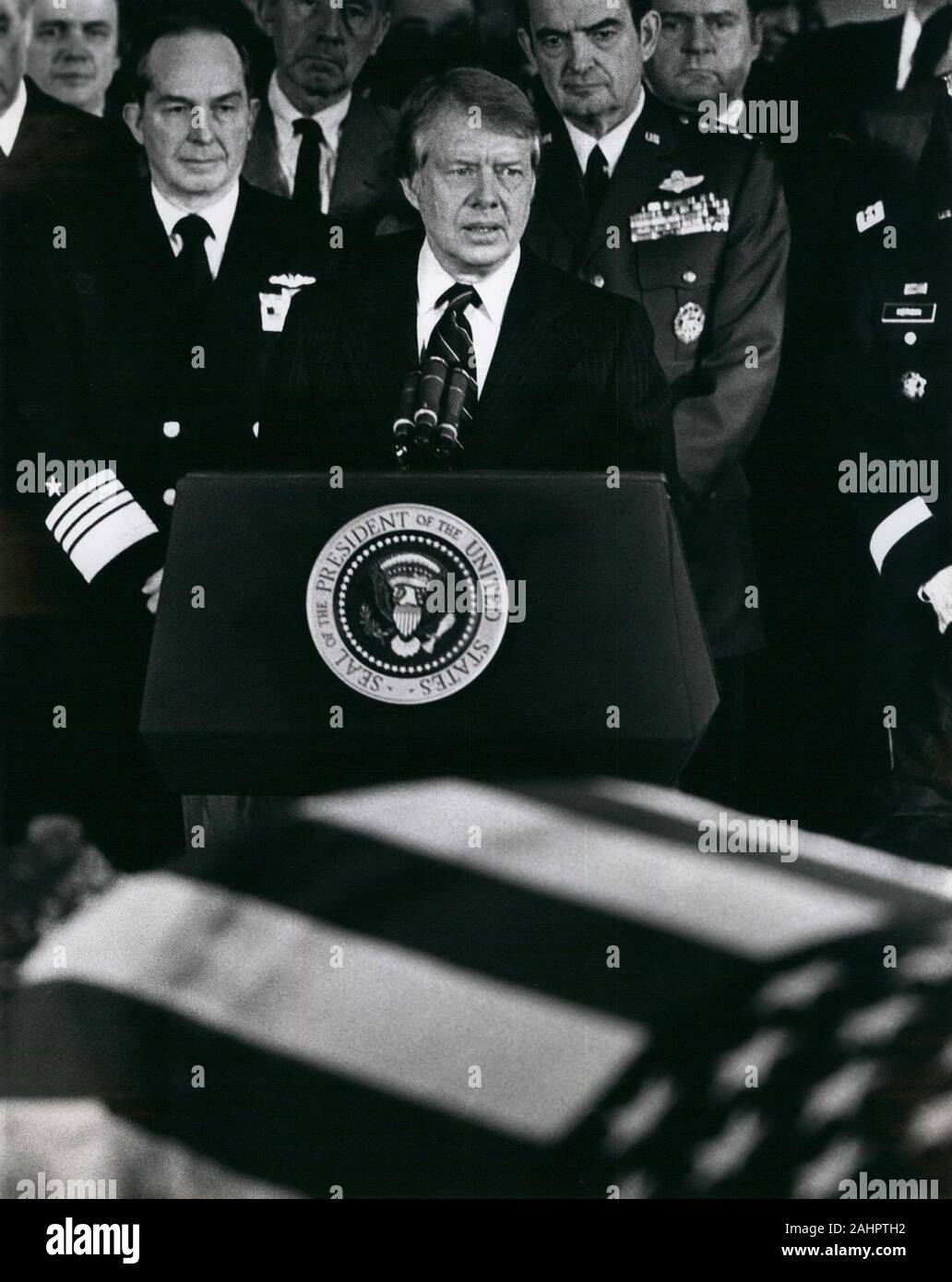 Jan. 16, 1978 - Washington, DC, USA - PRESIDENT JIMMY CARTER gives a ...