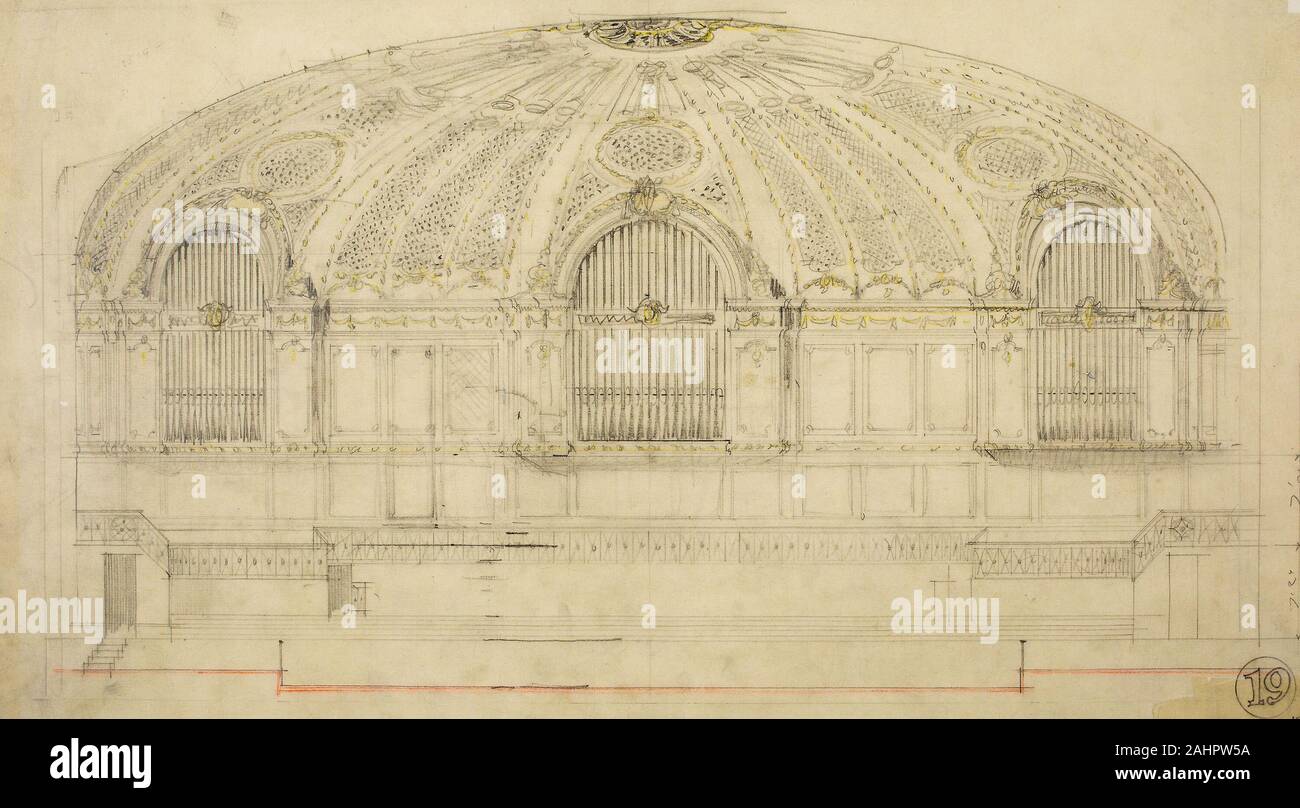 D.H. Burnham & Co. (Architect). Orchestra Hall, Chicago, Illinois ...