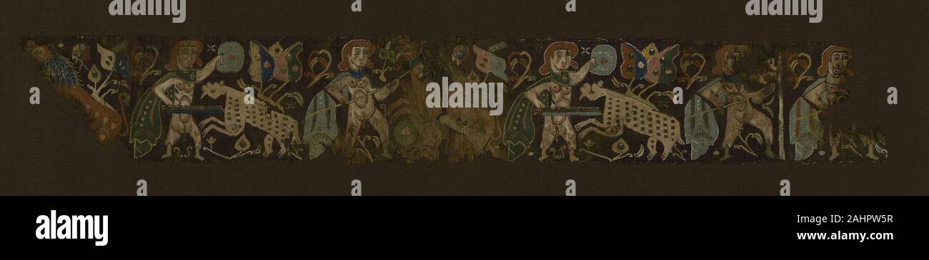 Coptic. Border. 501 AD–800 AD. Egypt. Wool and linen, slit and ...