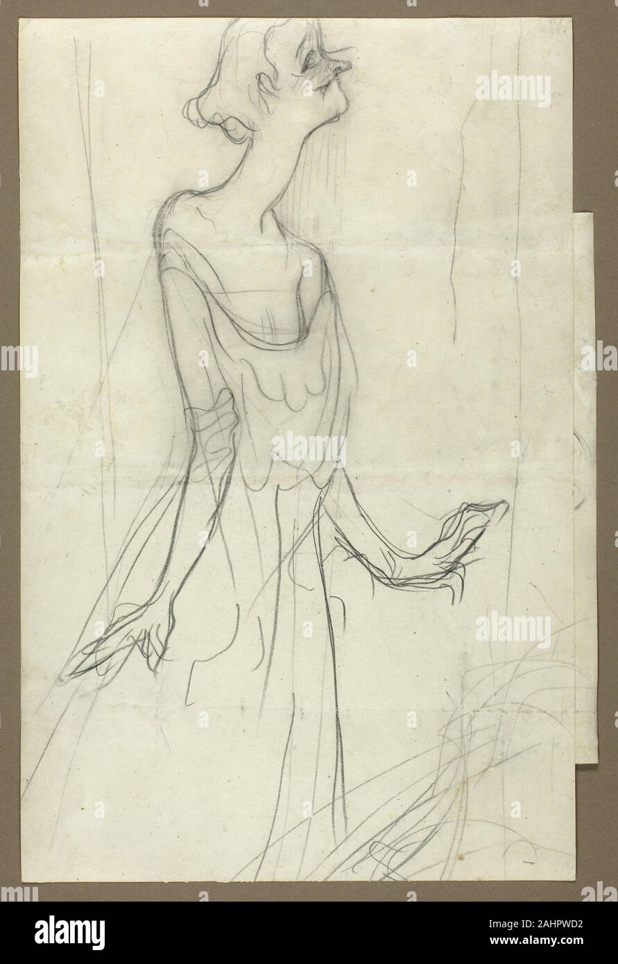 Henri de Toulouse-Lautrec. Yvette Guilbert Singing. 1894. France ...