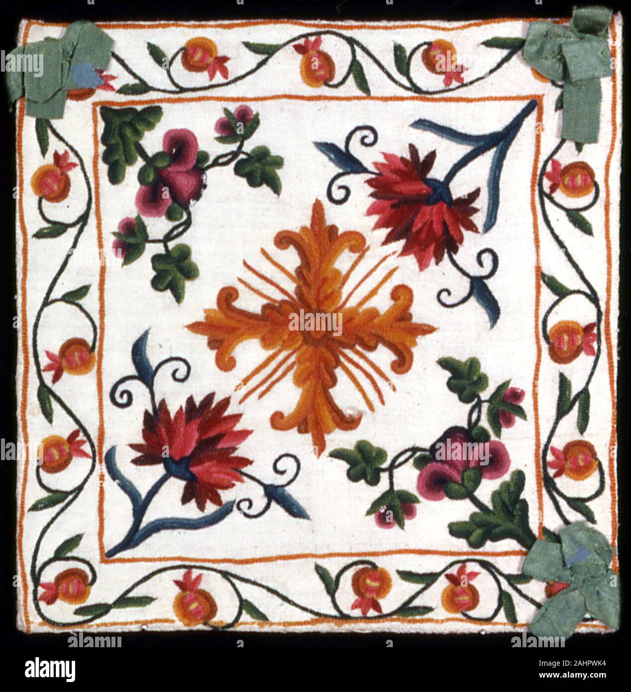 Embroidered with wool in chain stitches hi-res stock photography and ...