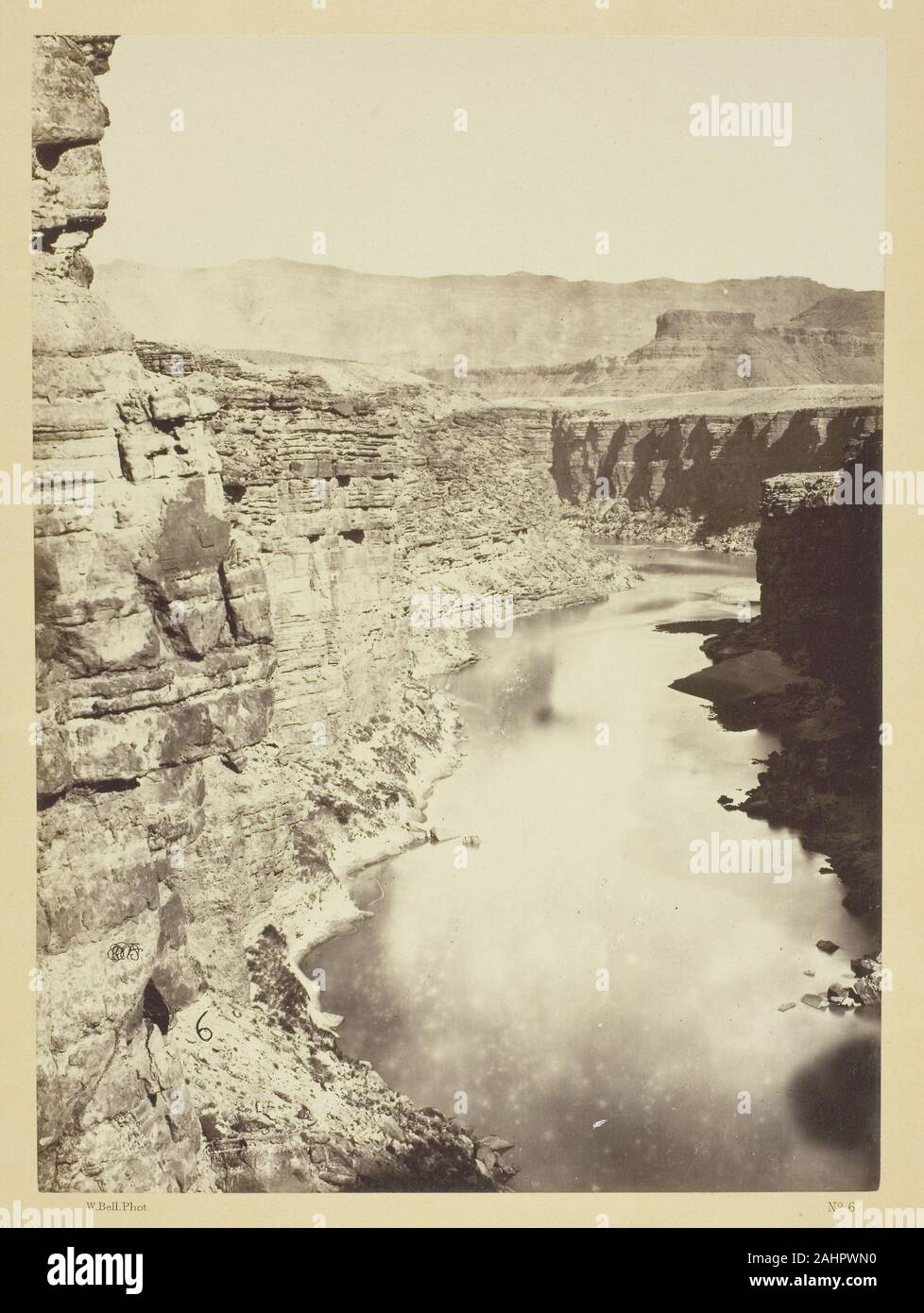William H. Bell. Grand Canon, Colorado River, Near Paria Creek, Looking ...