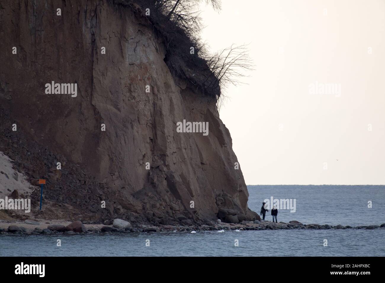 Cliff in Gdynia Orlowo, Poland. December 15th 2019 © Wojciech Strozyk ...
