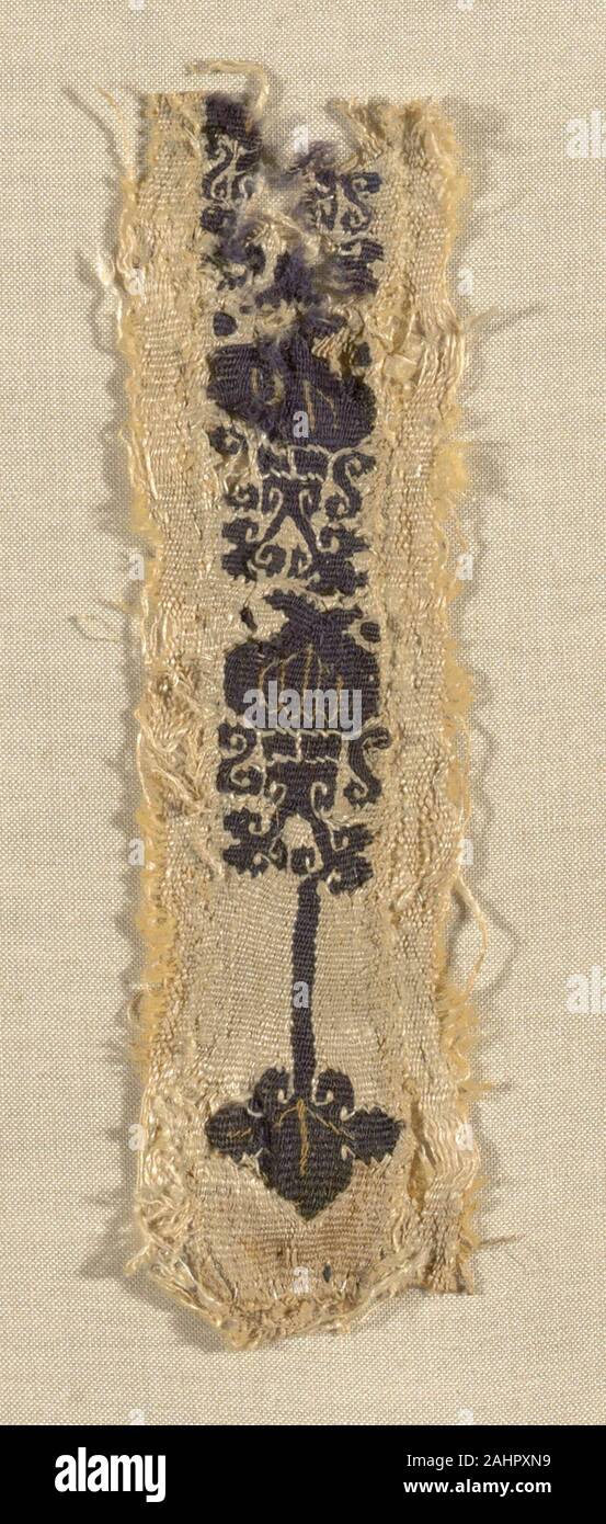 Coptic. Border (from a Tunic). 301 AD–400 AD. Egypt. Linen and wool ...