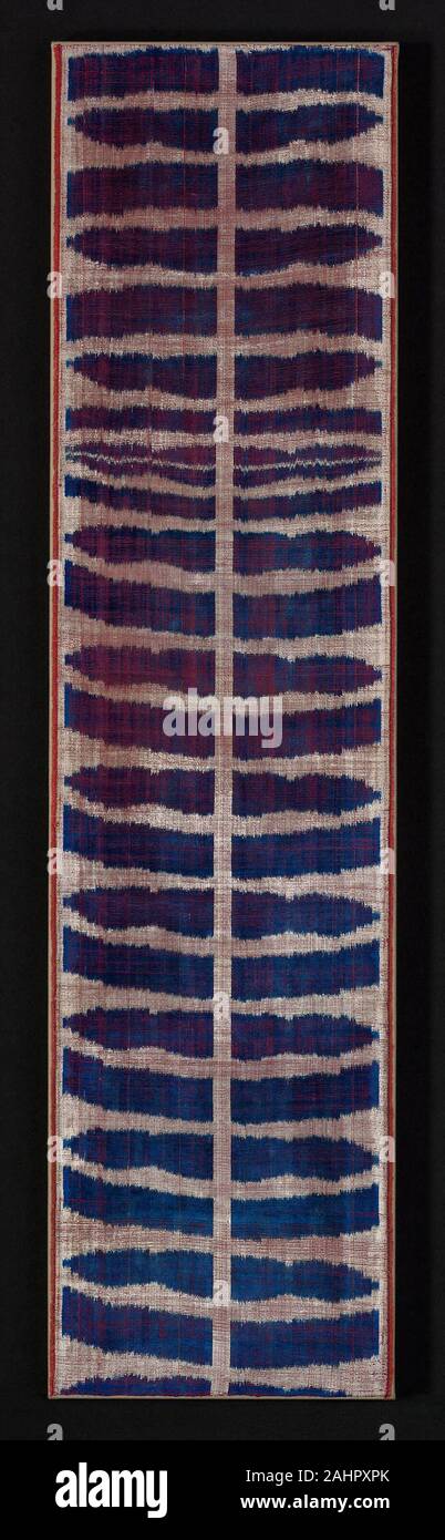 Length of Velvet. 1875–1900. Uzbekistan. Silk, twill weave with ...