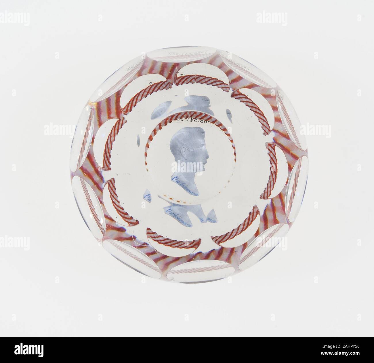 Baccarat Glassworks. Paperweight. 1825–1850. Baccarat. Glass Stock ...
