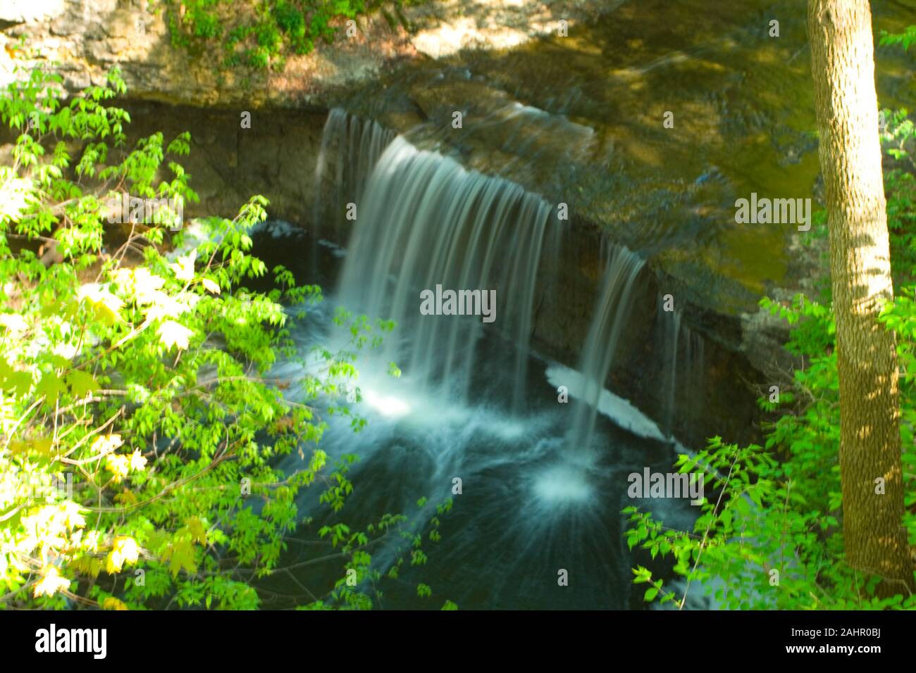 Indian Run Falls, Dublin, Ohio Stock Photo - Alamy