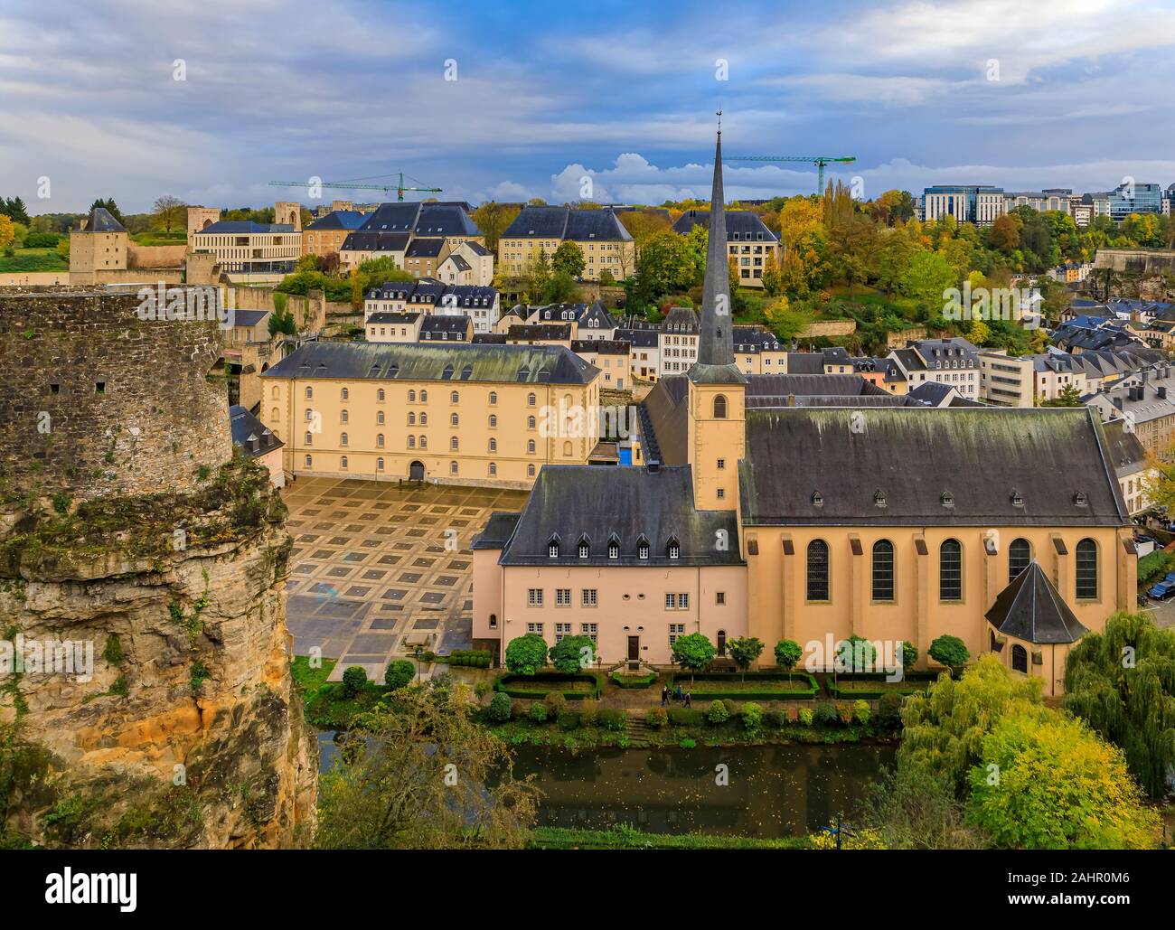 Old quarters luxembourg hi-res stock photography and images - Alamy