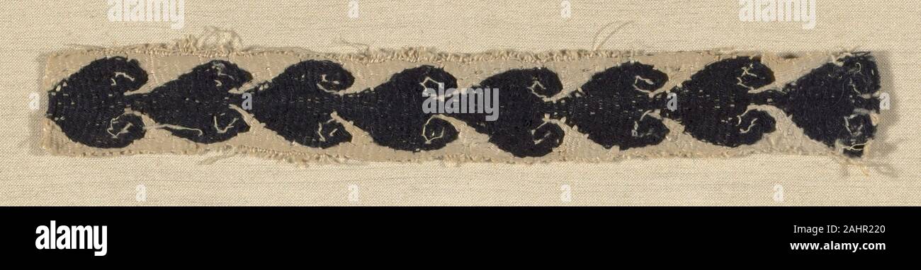 Coptic. Fragment. 301 AD–500 AD. Egypt. Linen and wool, slit tapestry ...