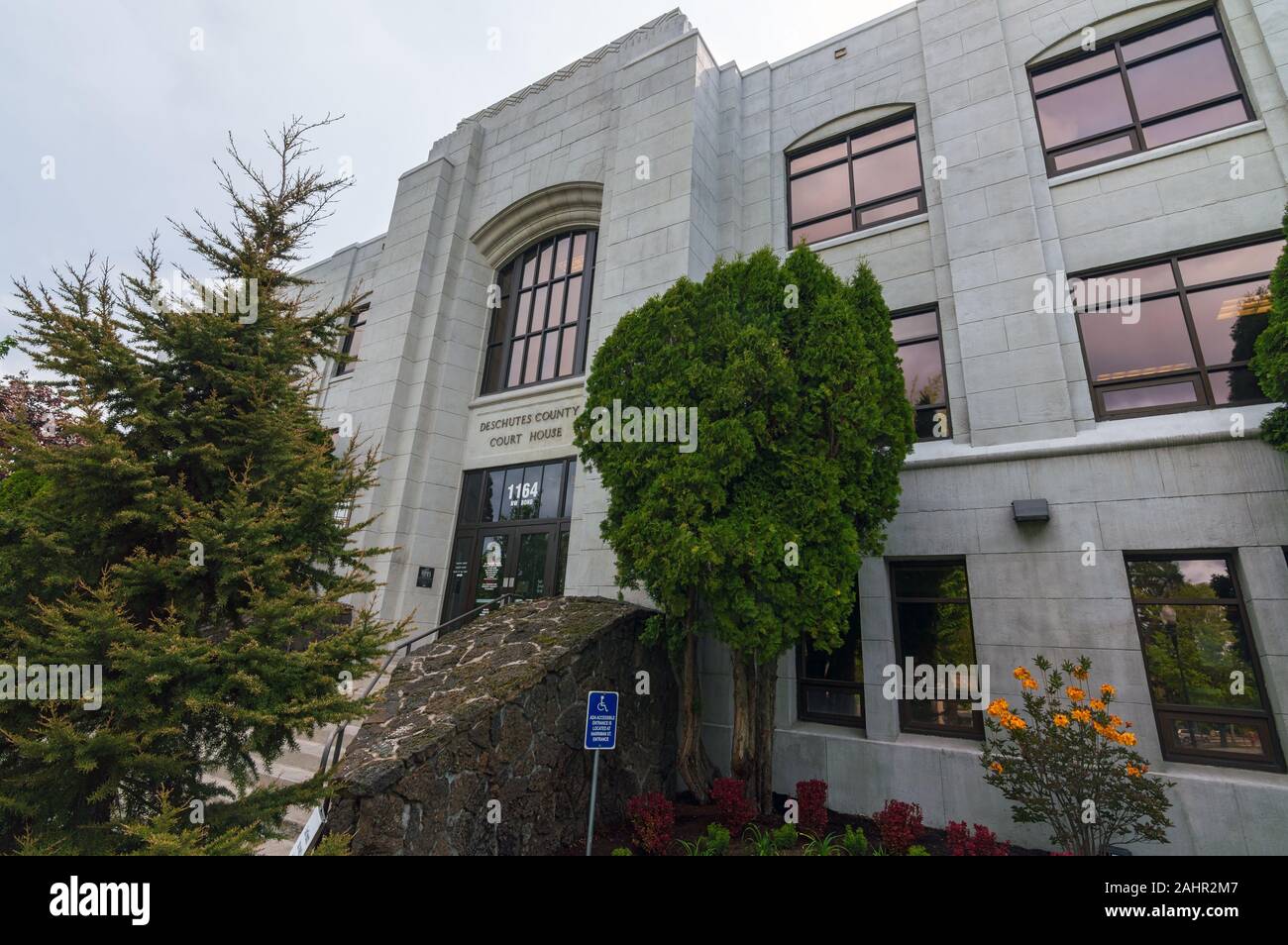 Bend, Oregon - May 15, 2015: The Deschutes County Courthouse Stock ...