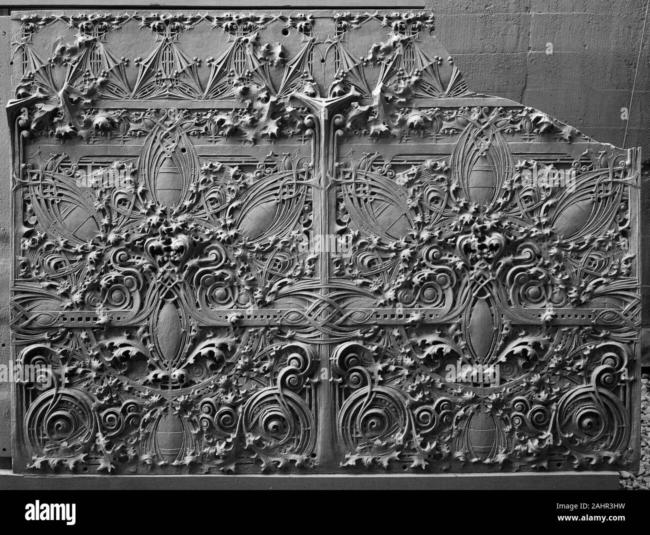 Louis H. Sullivan (Designer). Gage Building Spandrel Panel from the ...