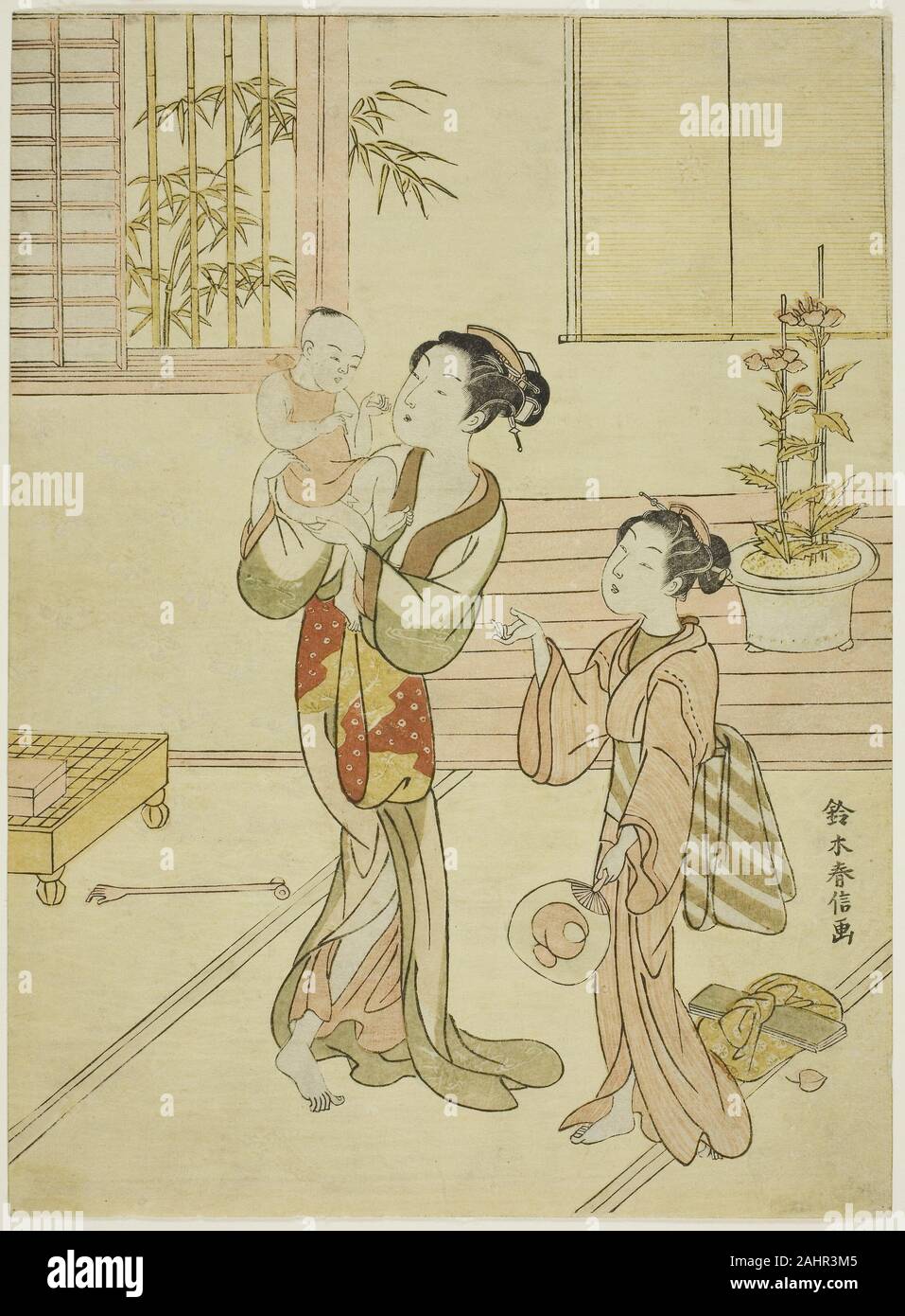 Suzuki Harunobu. The Treasure Child. 1763–1770. Japan. Color woodblock ...