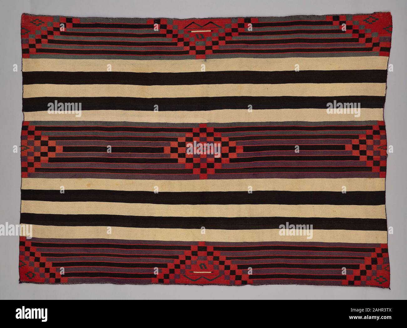 Navajo (Diné). Chief Blanket (Third Phase). 1870–1890. New Mexico. Wool ...