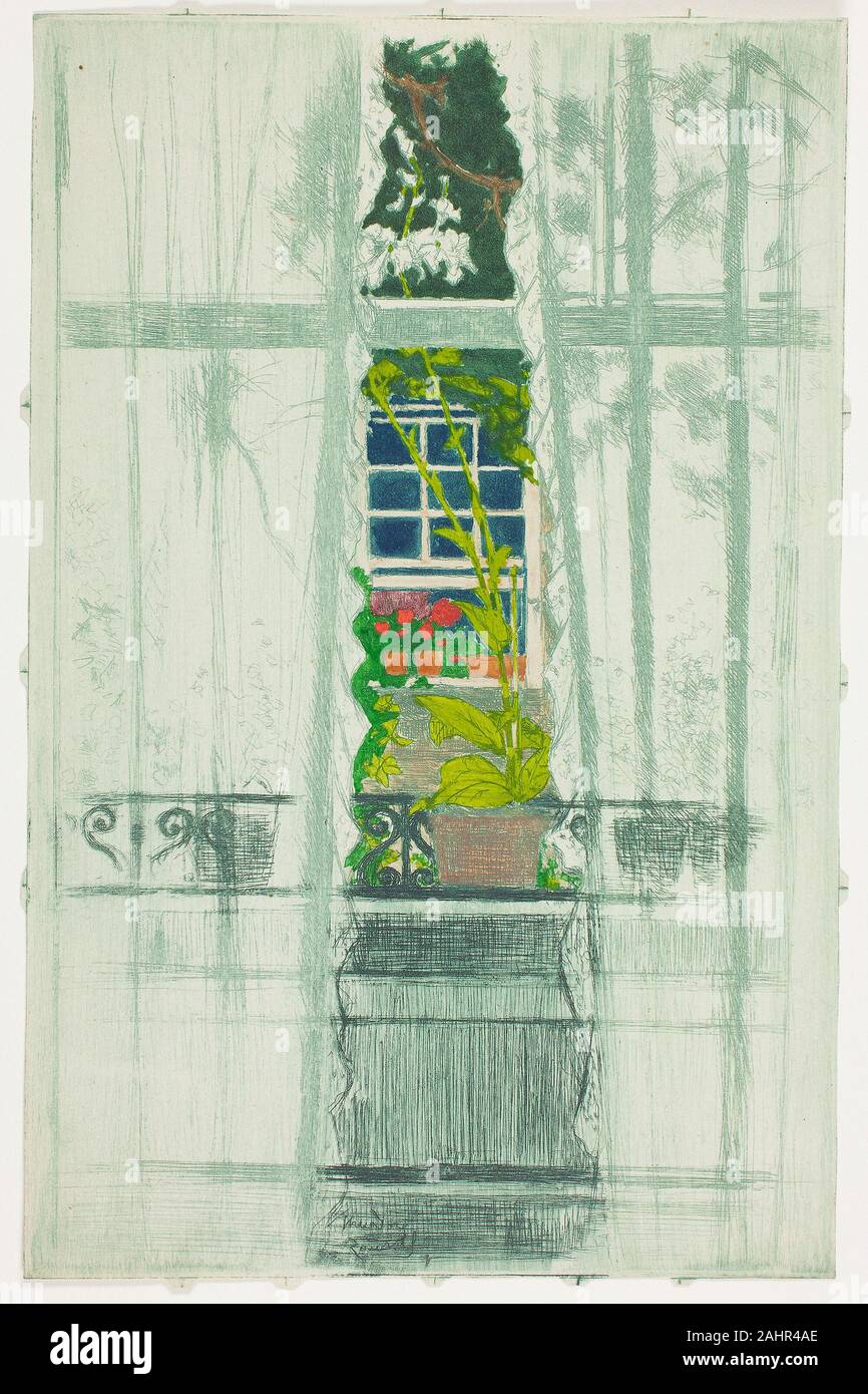 Theodore Roussel. A Window Seen Through a Window. 1897. England. Color ...