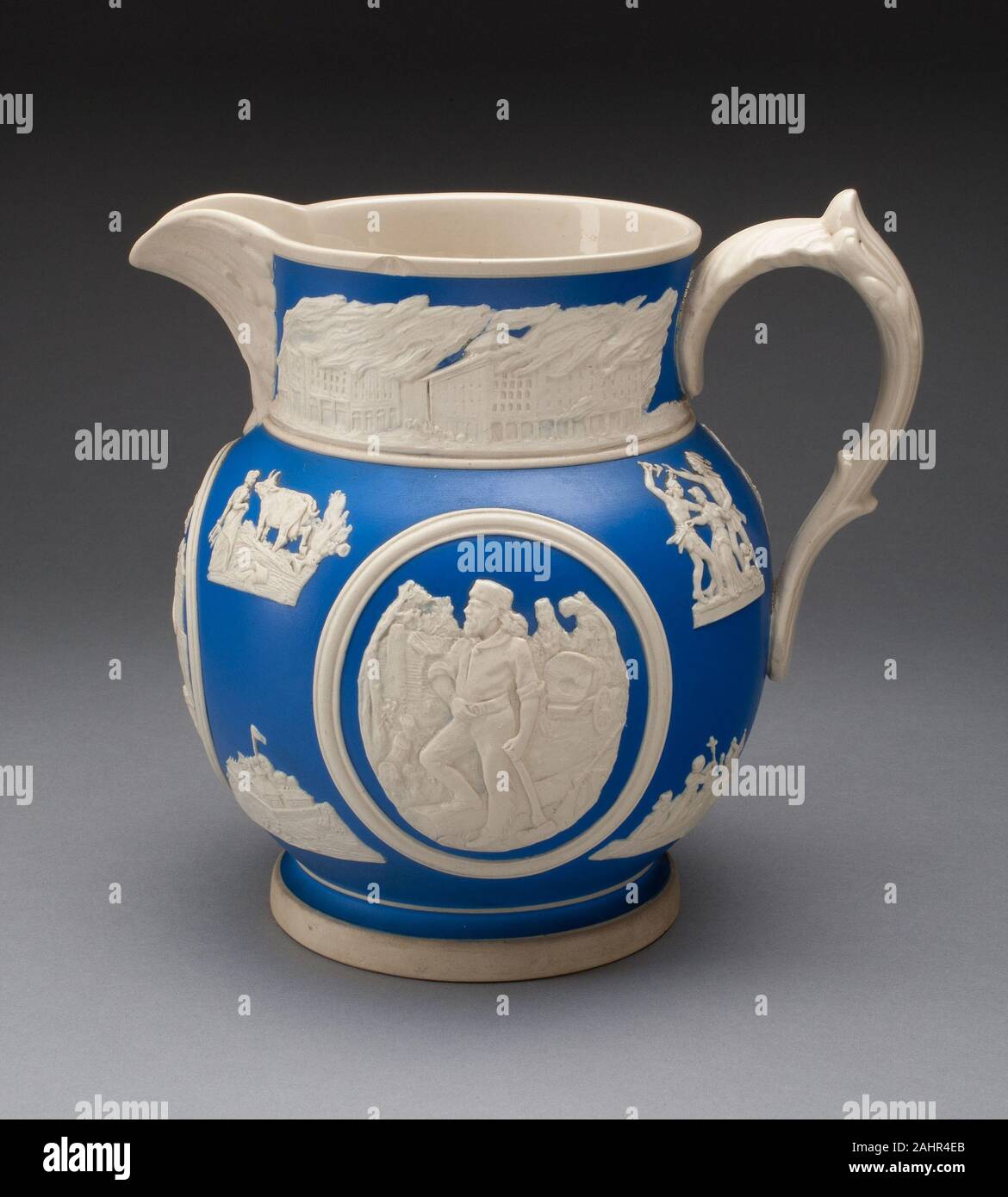 W.T. Copeland & Sons (Manufacturer). Chicago Pitcher. 1893. England ...