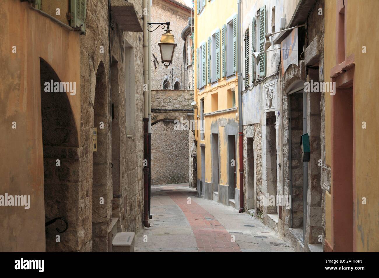 Perched medieval village of Peille, Alpes-Maritimes, Cote d'Azur ...