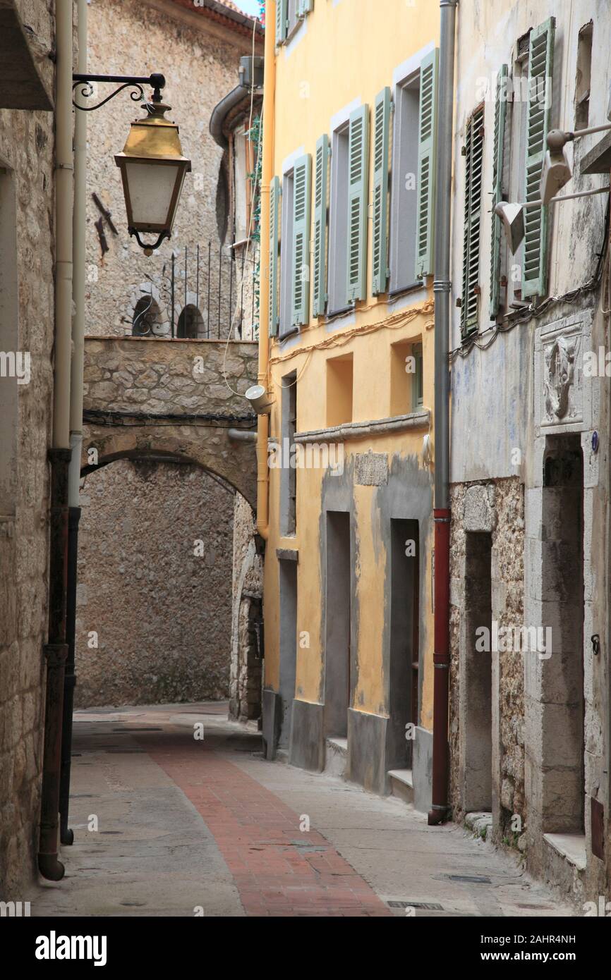 Perched medieval village of Peille, Alpes-Maritimes, Cote d'Azur ...