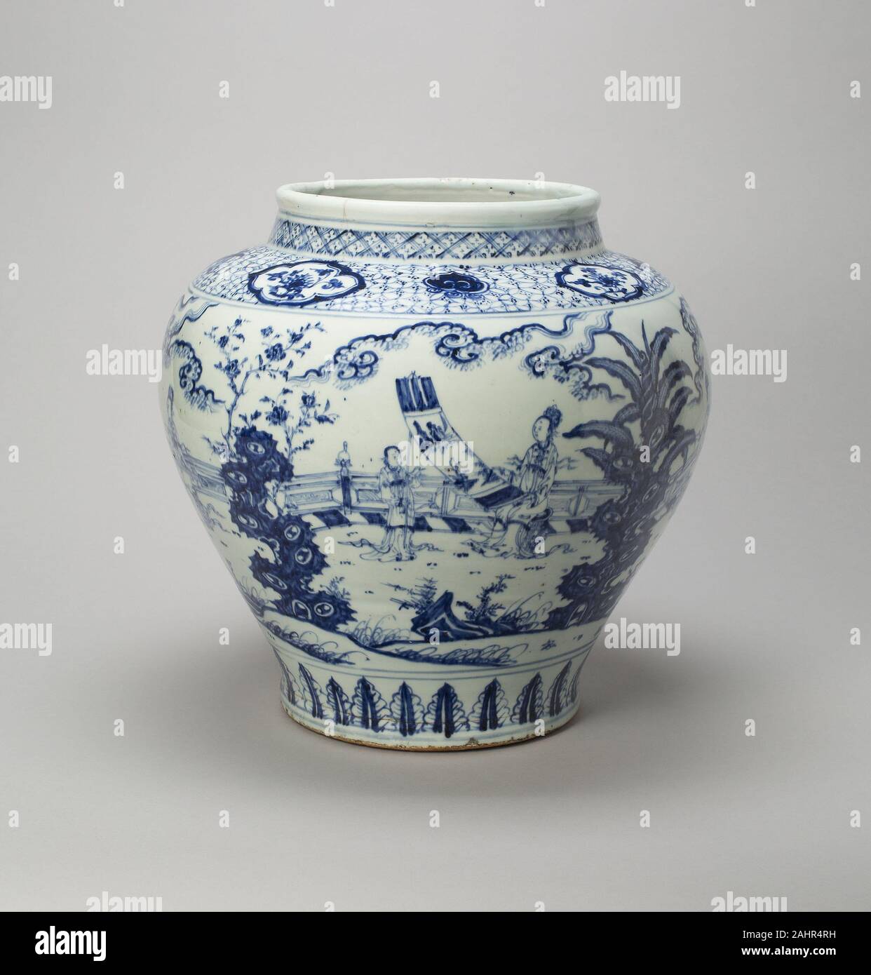 Jar with the Four Accomplishments Painting, Calligraphy, Music ...