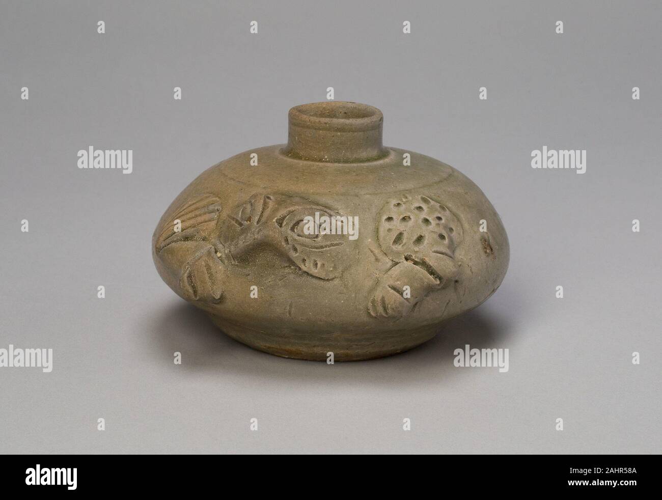 Frog-Shaped Jarlet. 265 AD–316 AD. China. Yue ware; stoneware with ...