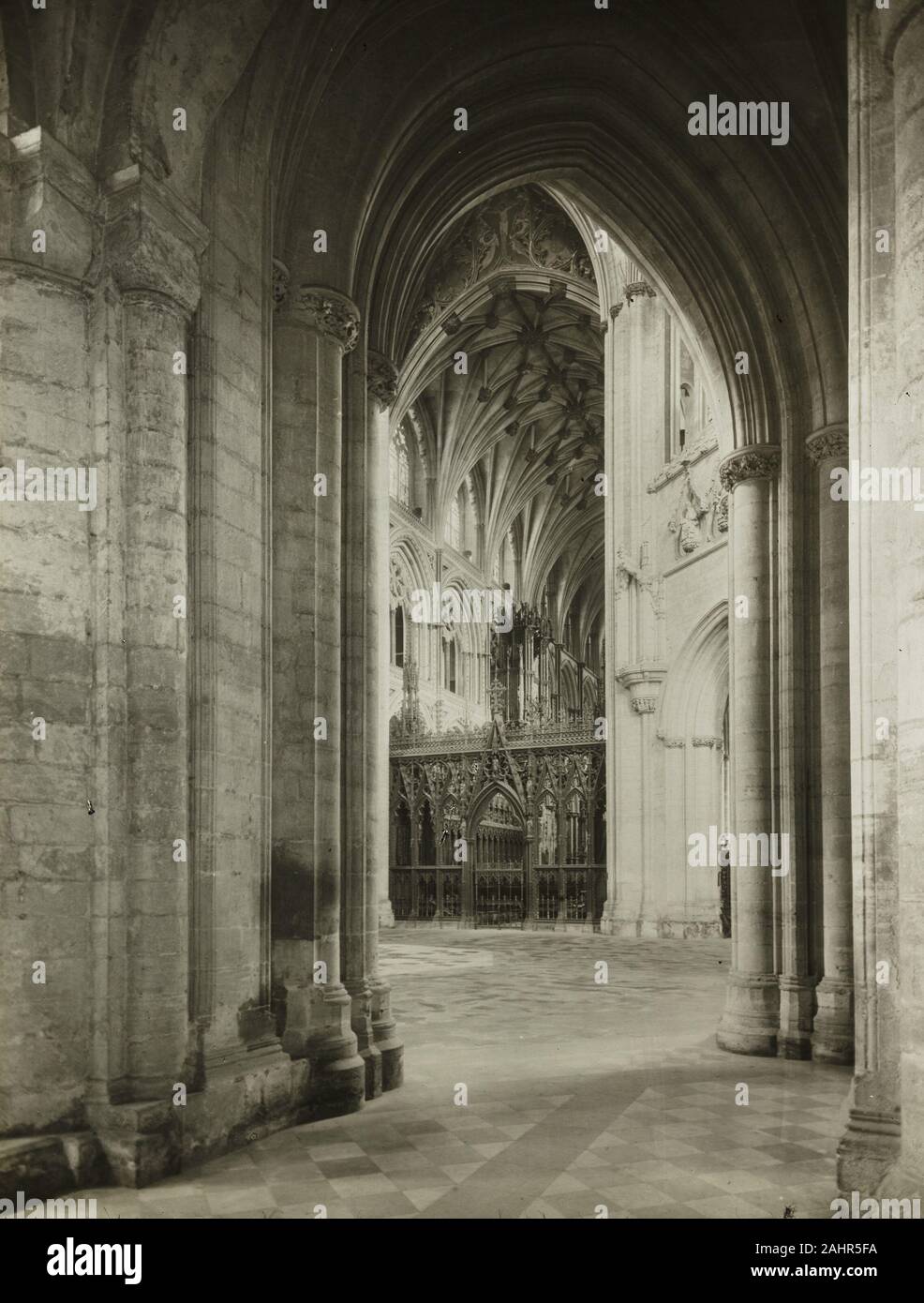 Frederick H. Evans. Ely Cathedral Octagon from South Aisle. 1886–1896 ...