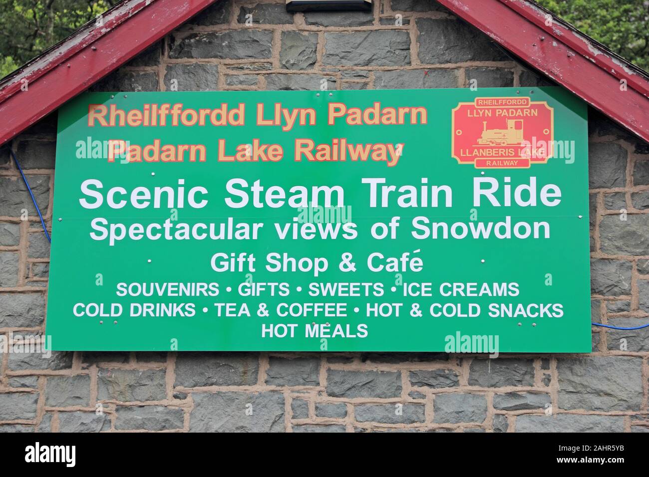 Llanberis railway hi-res stock photography and images - Alamy