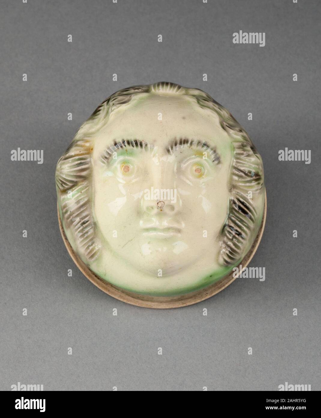 Snuff Box. 1760–1770. Staffordshire. Lead-glazed earthenware (creamware ...