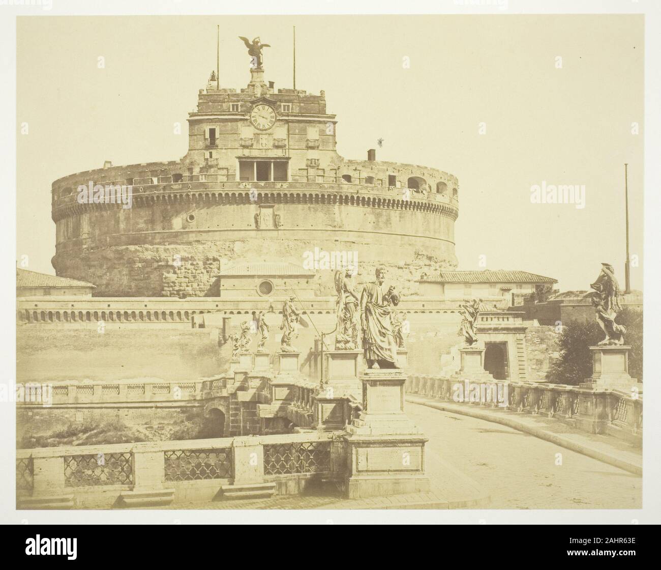 Robert MacPherson. Untitled (Round Building with Clock). 1852–1862 ...