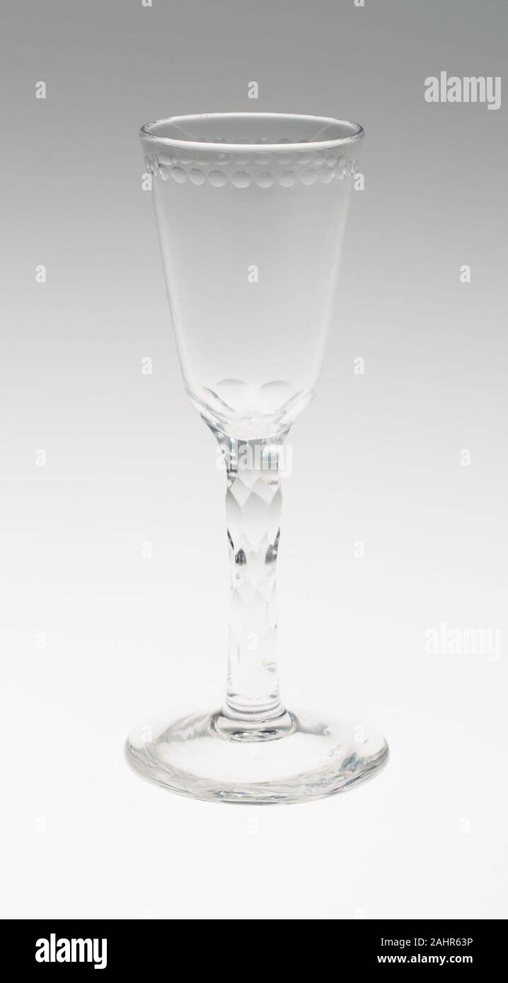 Ale Glass. 1775–1785. England. Glass Stock Photo - Alamy