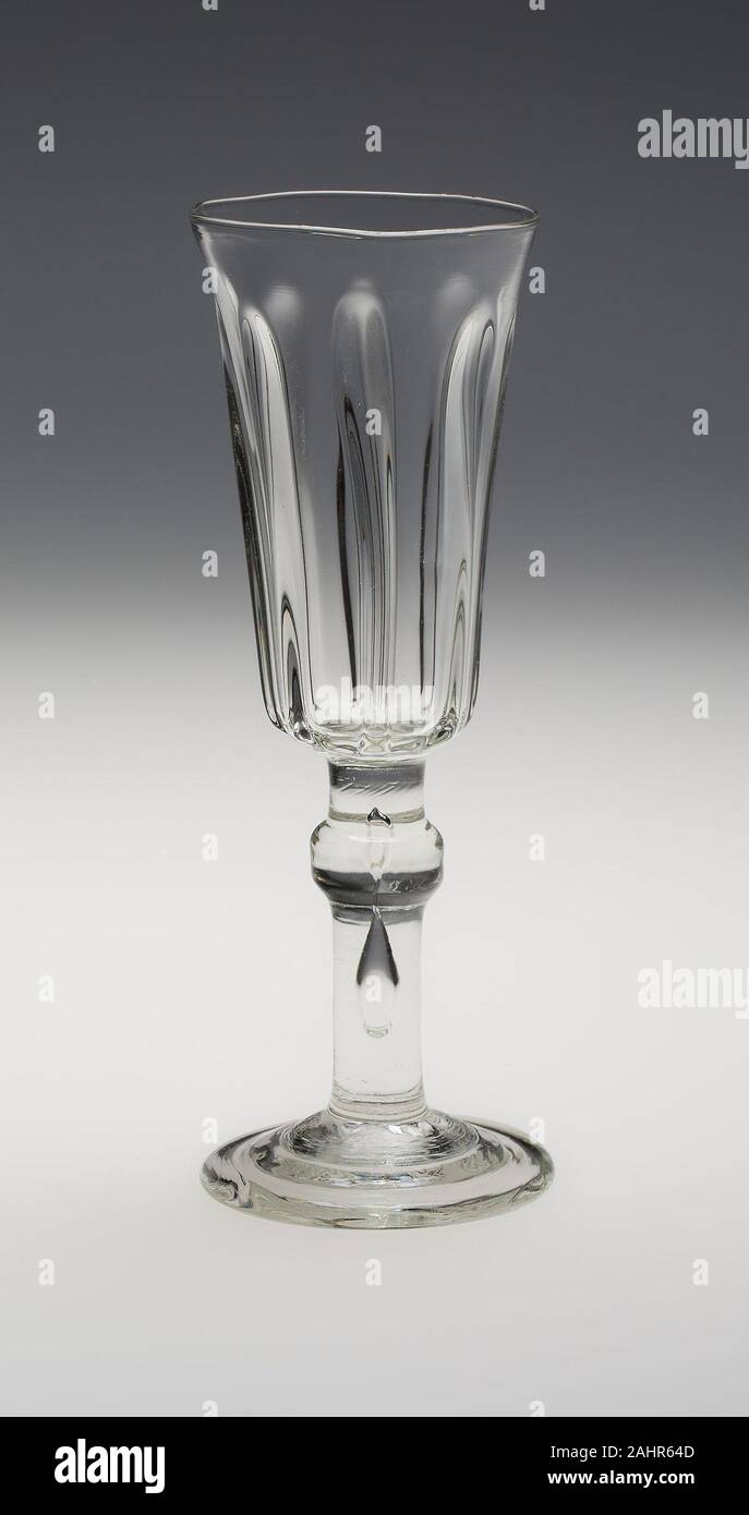 Wine Glass. 1735–1745. England. Glass Stock Photo - Alamy