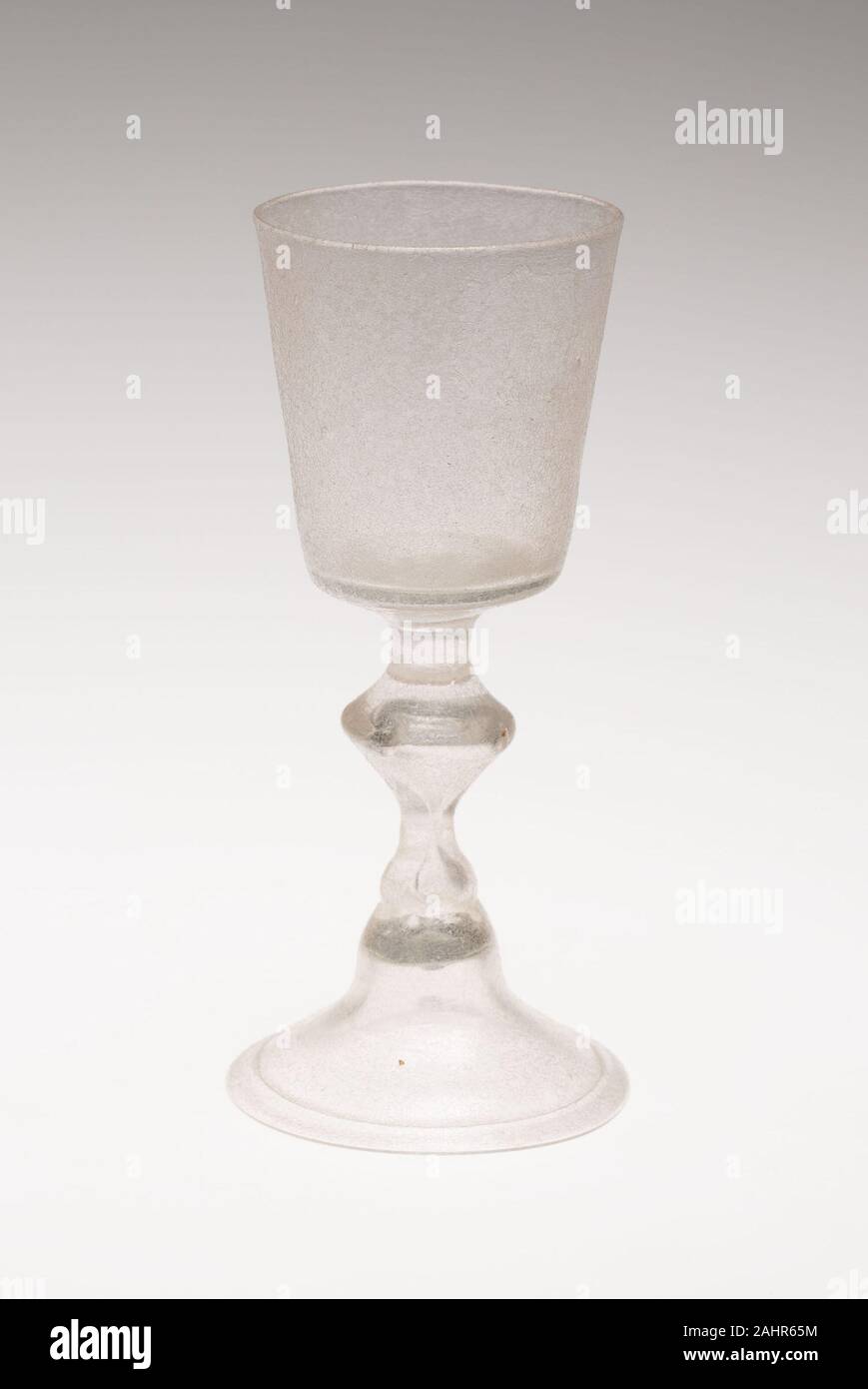 Wine Glass. 1661–1704. England. Glass Stock Photo - Alamy