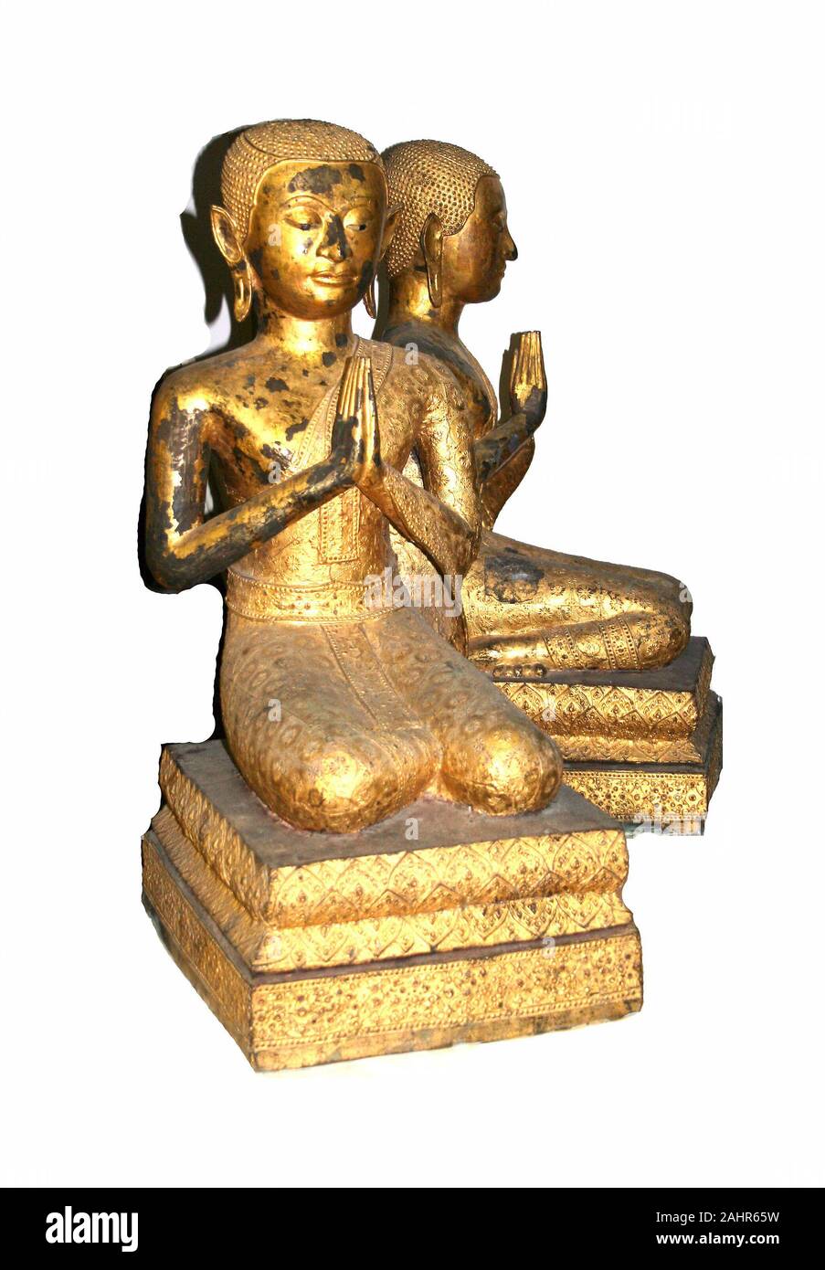 Kneeling monk Cut Out Stock Images & Pictures - Alamy