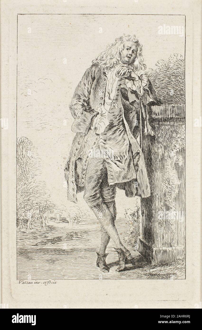 Jean Antoine Watteau. Figures du mode. 1705–1715. France. Etching in ...