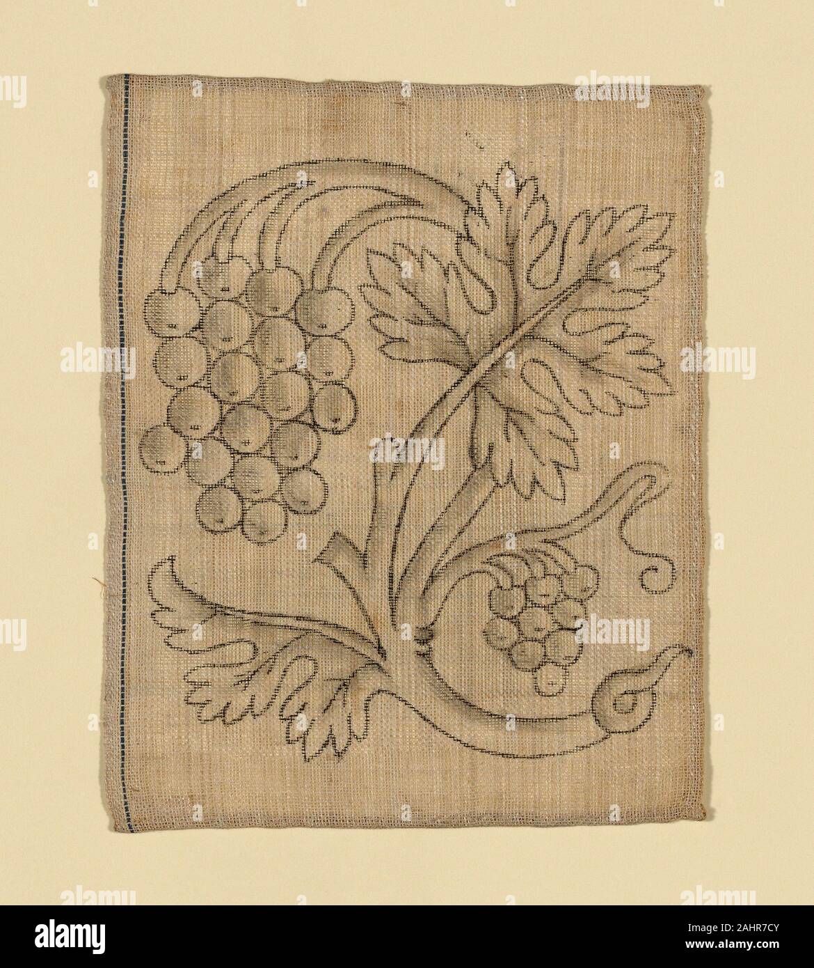 Slip (Unfinished). 1590–1640. England. Linen, plain weave with drawing ...