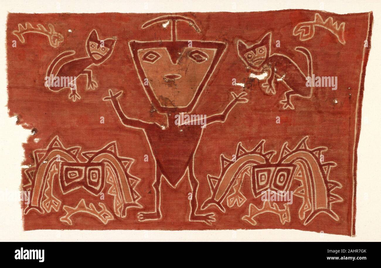 Chancay. Panel. 1000–1476. Peru. Cotton, plain weave; painted This ...