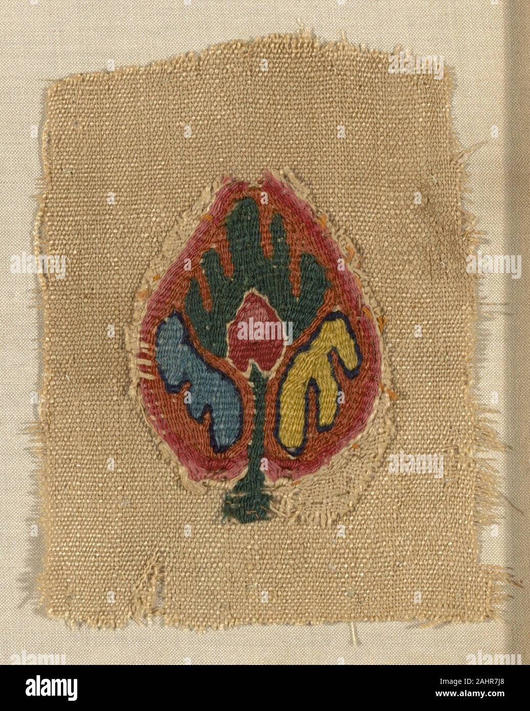 Coptic. Fragment. 401 AD–600 AD. Egypt. Linen and wool, slit tapestry ...