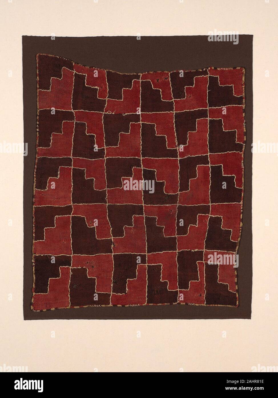 Nazca. Fragment. 200 AD–900 AD. Peru. Wool (camelid), plain weave of ...