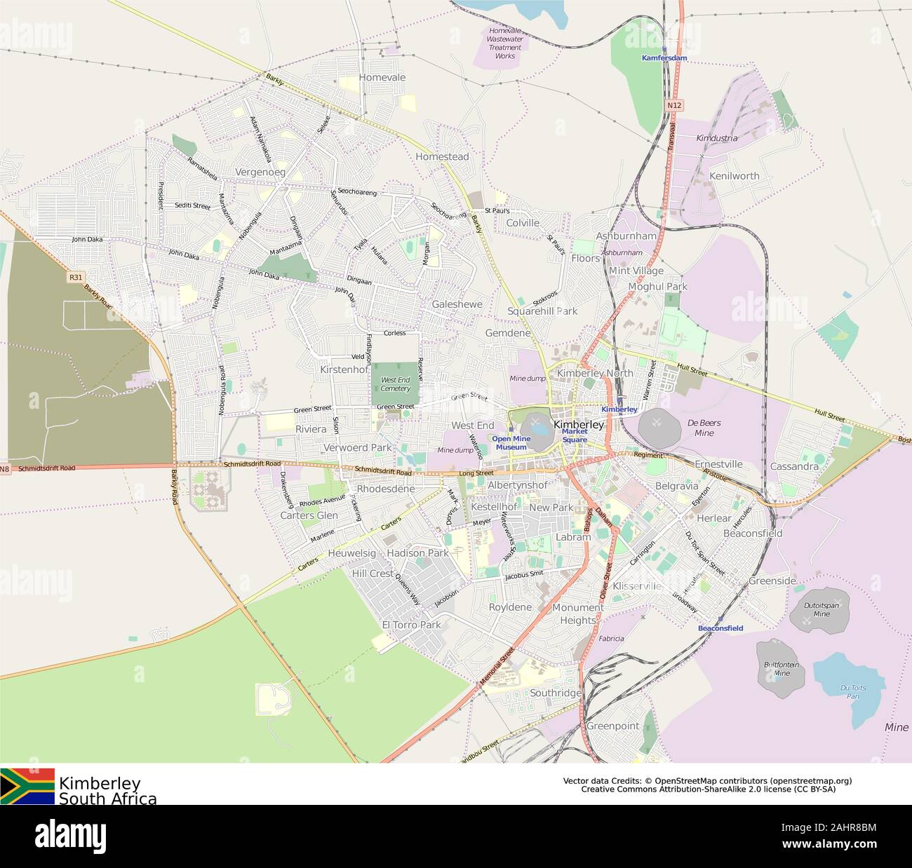 Kimberley Map High Resolution Stock Photography and Images - Alamy