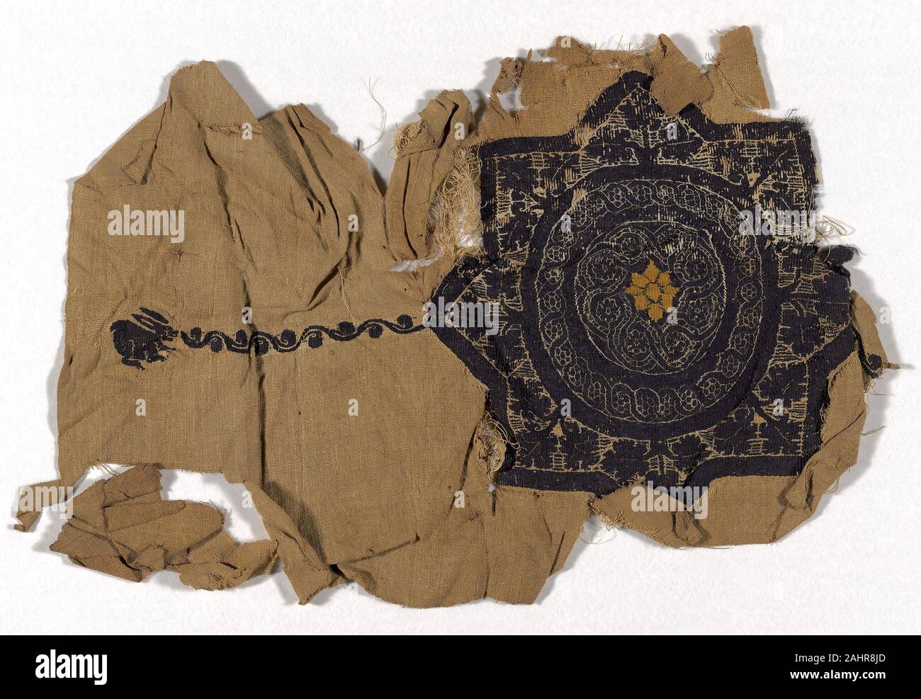 Ancient Egyptian. Fragment. 201 AD–1000. Egypt Stock Photo - Alamy