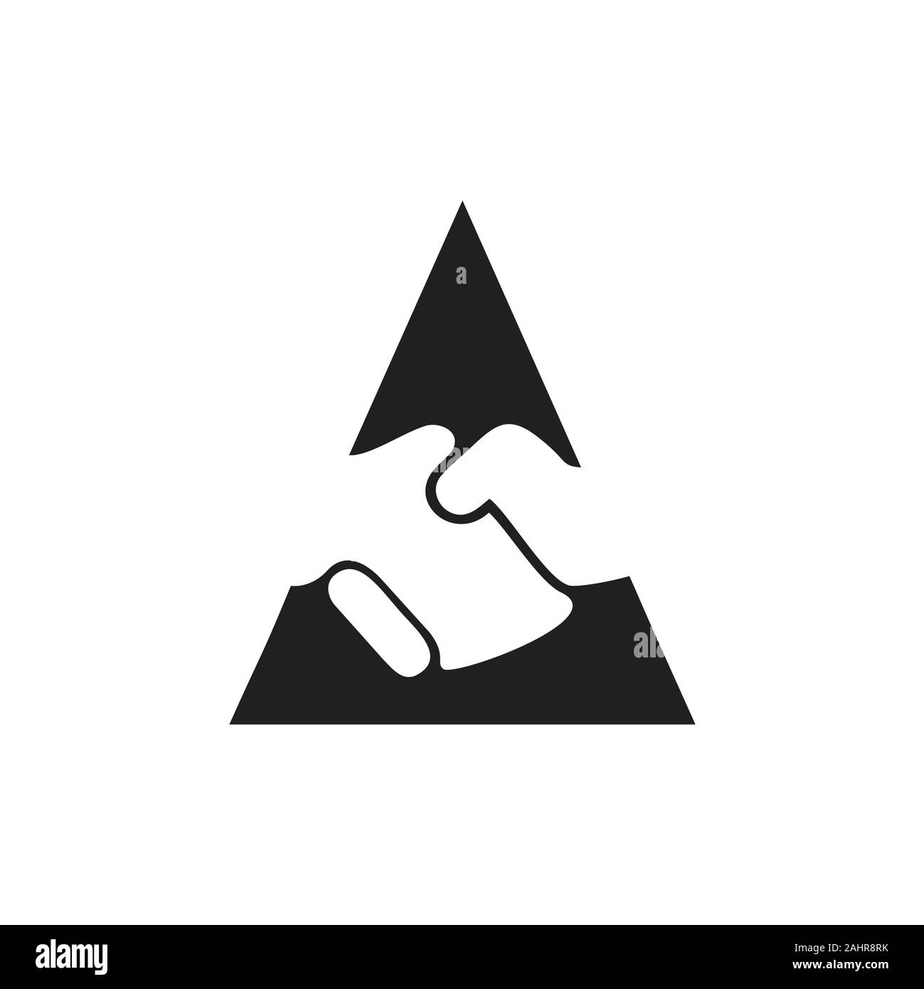deal hand shake symbol design decor vector Stock Vector Image & Art - Alamy