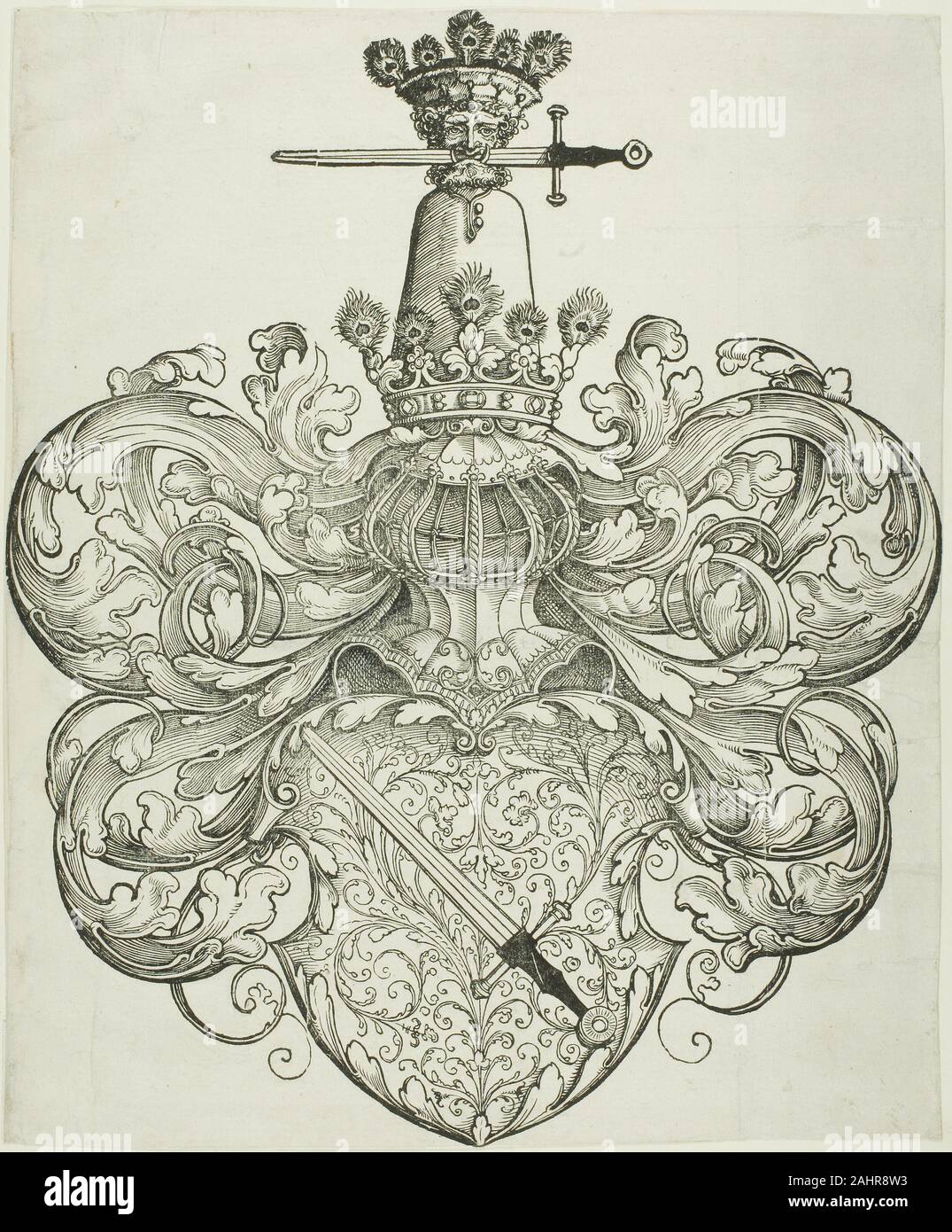 Nuremberg School. The Arms of the Family Kress von Kressenstein. 1530 ...