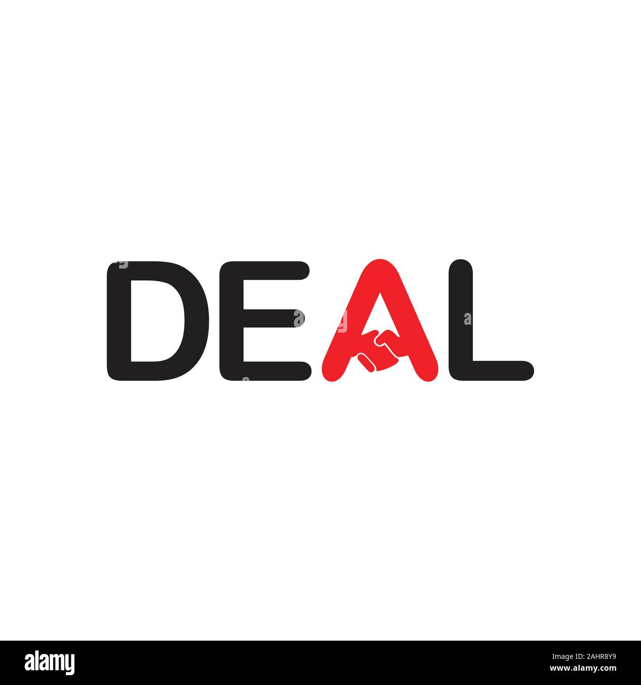 deal hand shake symbol design decor vector Stock Vector Image & Art - Alamy