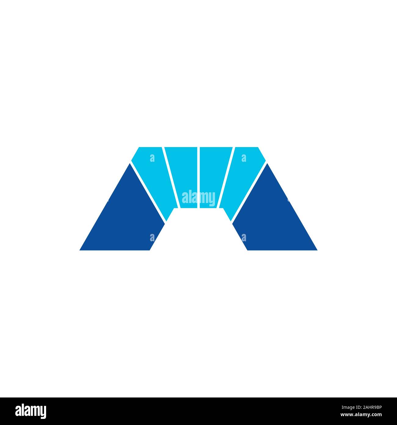 blue diamond geometric logo vector Stock Vector Image & Art - Alamy