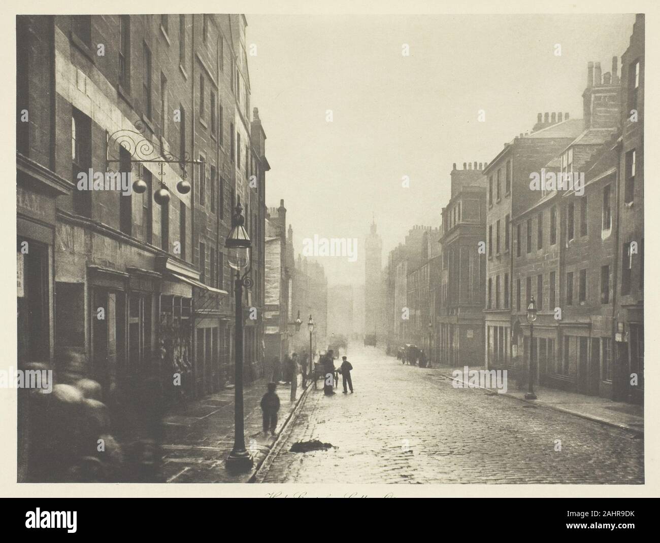 Thomas Annan. High Street from College Open. 1868. Scotland ...