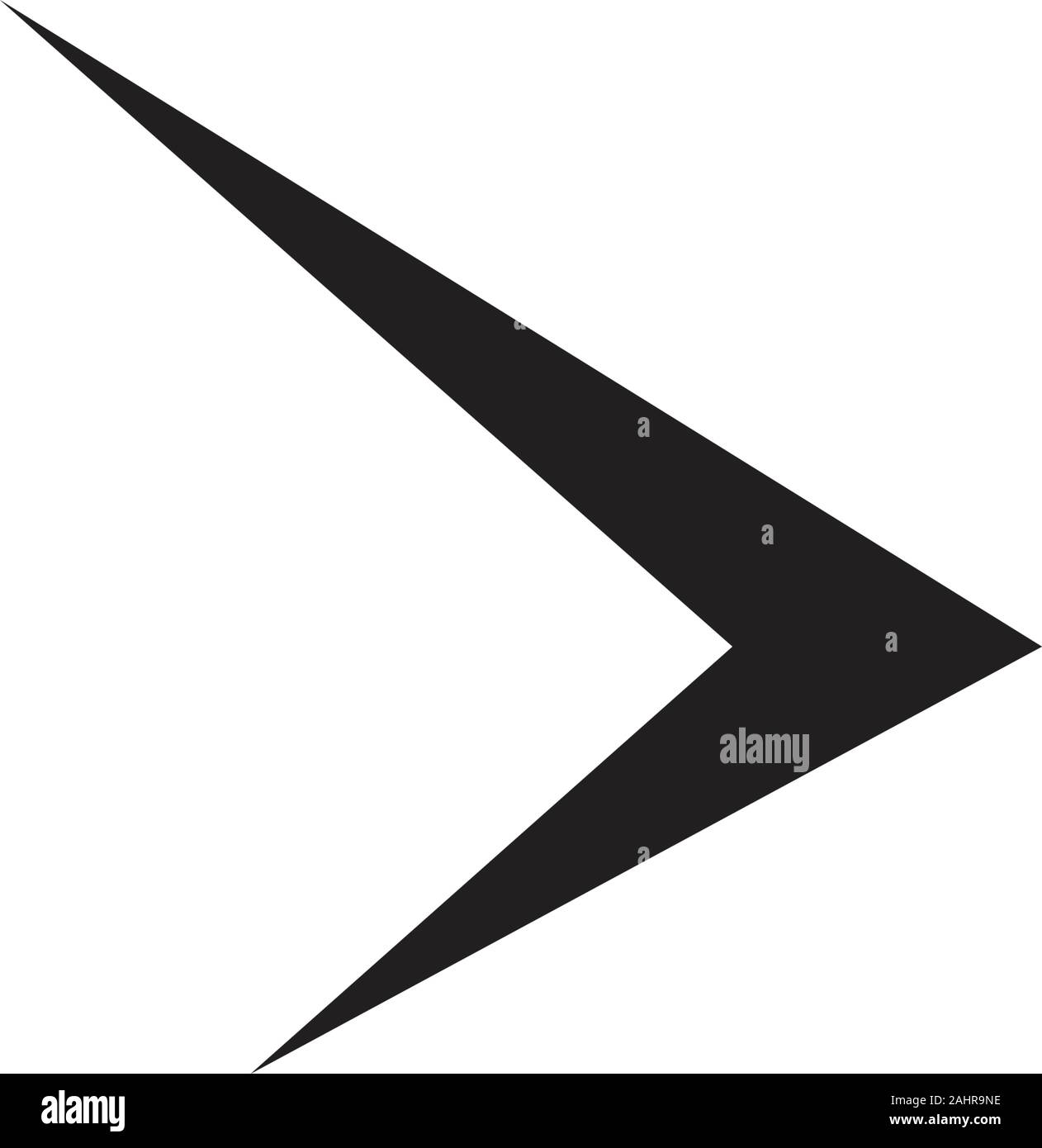 Simple arrow Stock Vector Images - Alamy